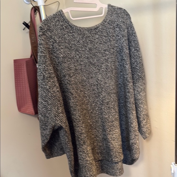 a.n.a | Sweaters | Ana Gray Crew Neck Sweater Oversized Knit | Poshmark